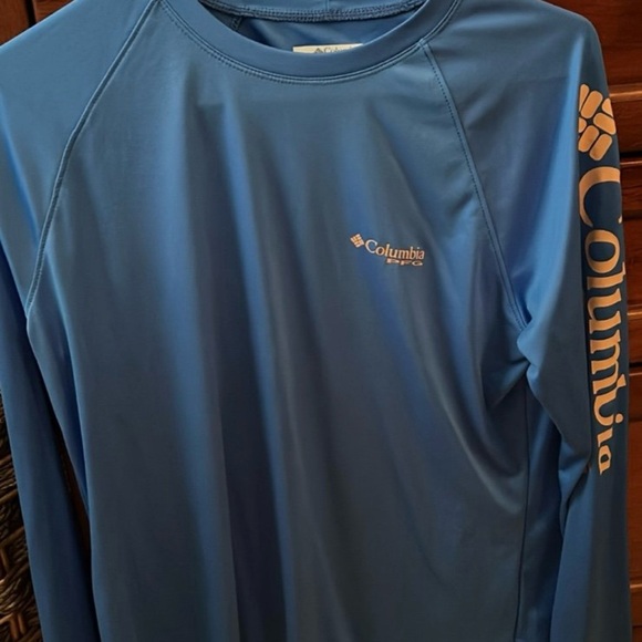 Columbia | Swim | Columbia Mens Ocean Blue Rash Guard | Poshmark